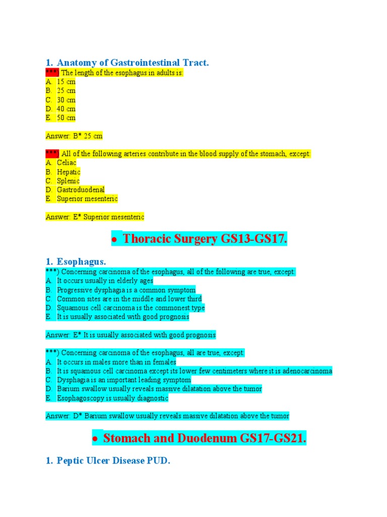 Neral Surgery GS | Download Free PDF | Hemorrhoid | Colorectal Cancer