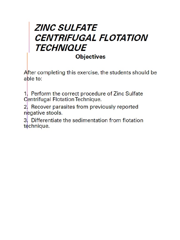 Zinc-Sulfate-Centrifugal-Flotation-Technique | PDF