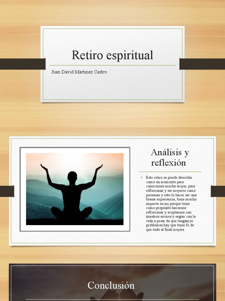 Diapositivas Retiro Espiritual | PDF