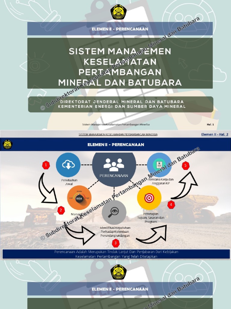 SMKP Minerba - Elemen Perencanaan | PDF