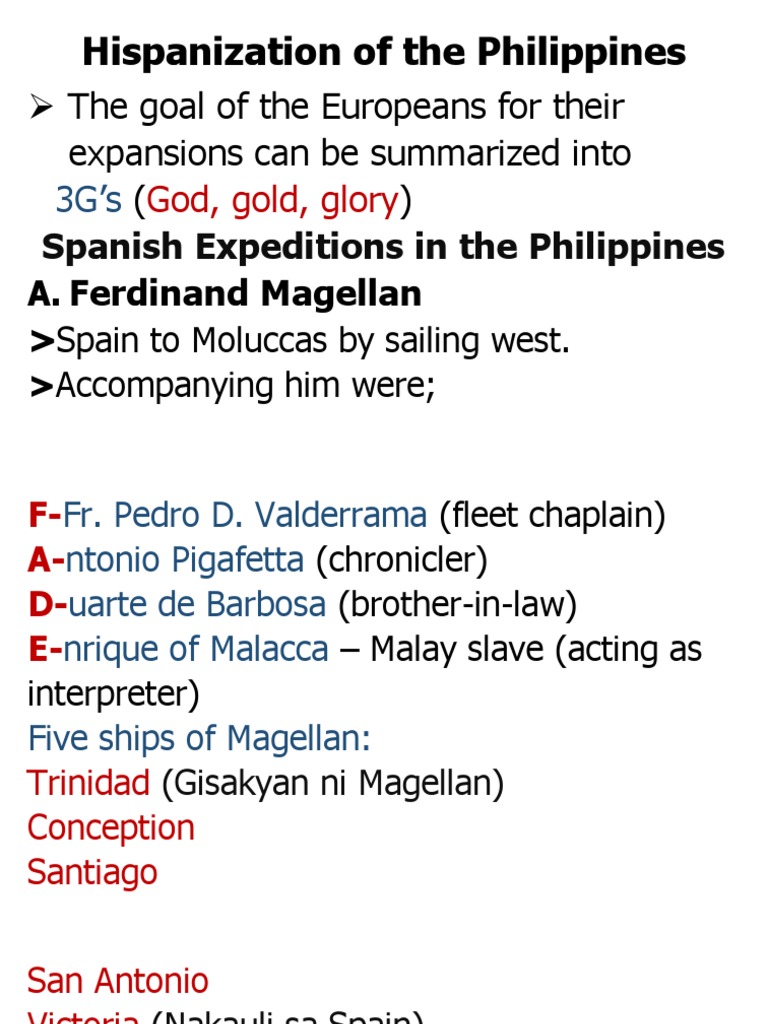 Hispanization of The Philippines | PDF | Spanish Colonization Of The ...
