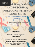 Detailed Lesson Plan in Math V | PDF | Polygon | Lesson Plan
