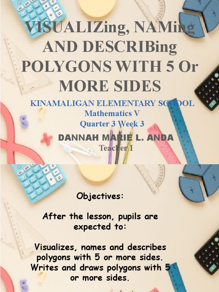 Visualizing and Naming Polygons 5+ Sides | PDF | Teaching Methods ...