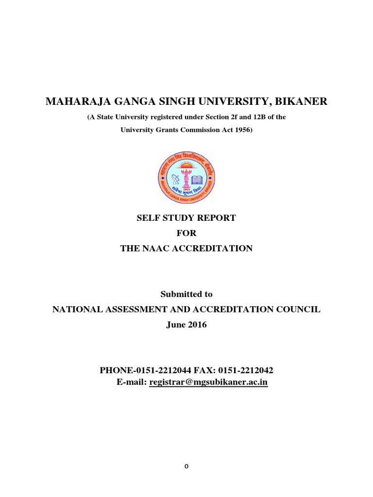 SSR Revised Sept 2016 | PDF | College | University