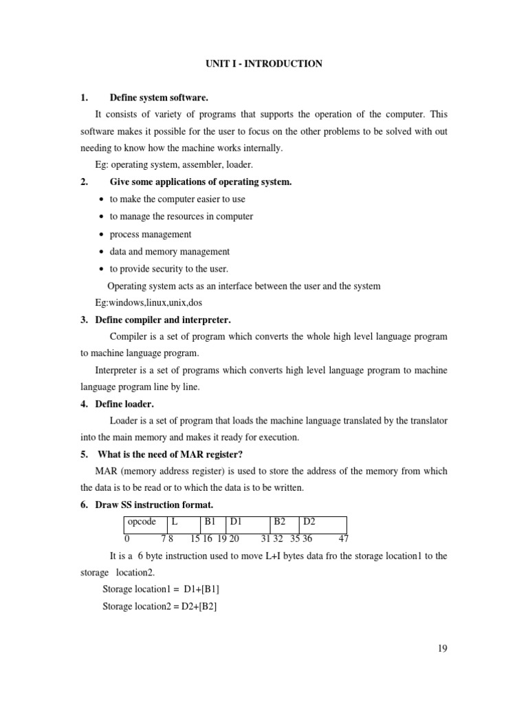 CS1203 System Software | PDF | Assembly Language | Macro (Computer Science)