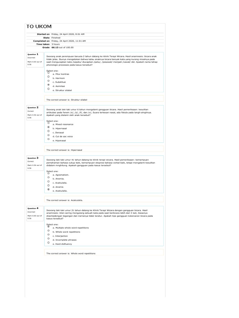 Ukom 3 Fix | PDF | Pengembangan Diri
