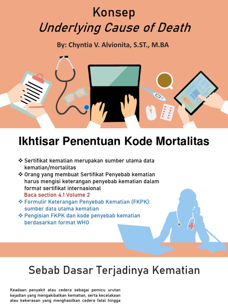Konsep Underlying Cause of Death | PDF