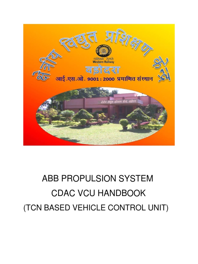 Abb Propulsion System Cdac Vcu Handbook: (TCN Based Vehicle Control ...