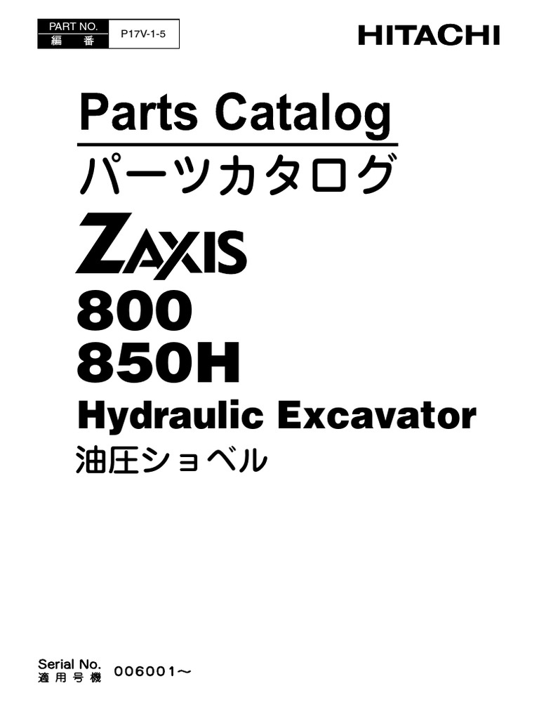 Catalog ZX800 - P17V-1-5 Basic | PDF