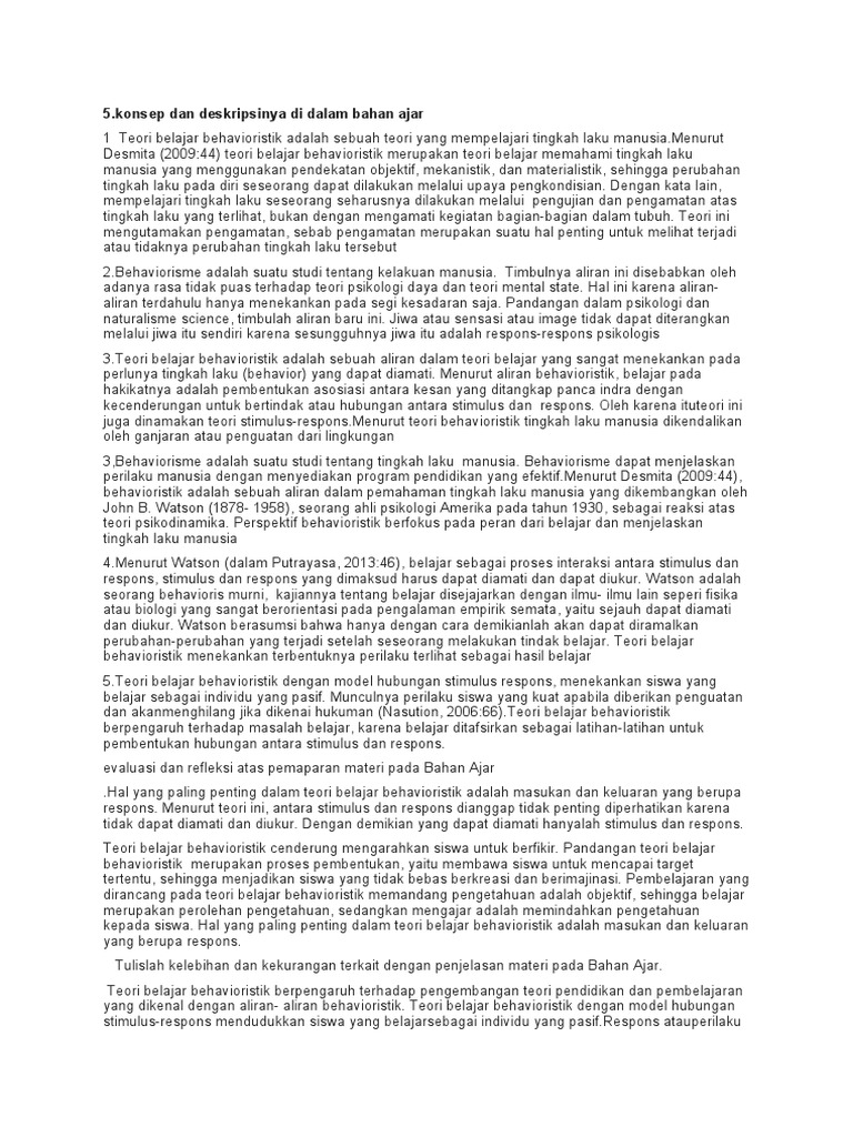 Analisis Bahan Ajar | PDF