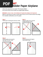 Paper Airplane Lab | PDF | Experiment | Hypothesis
