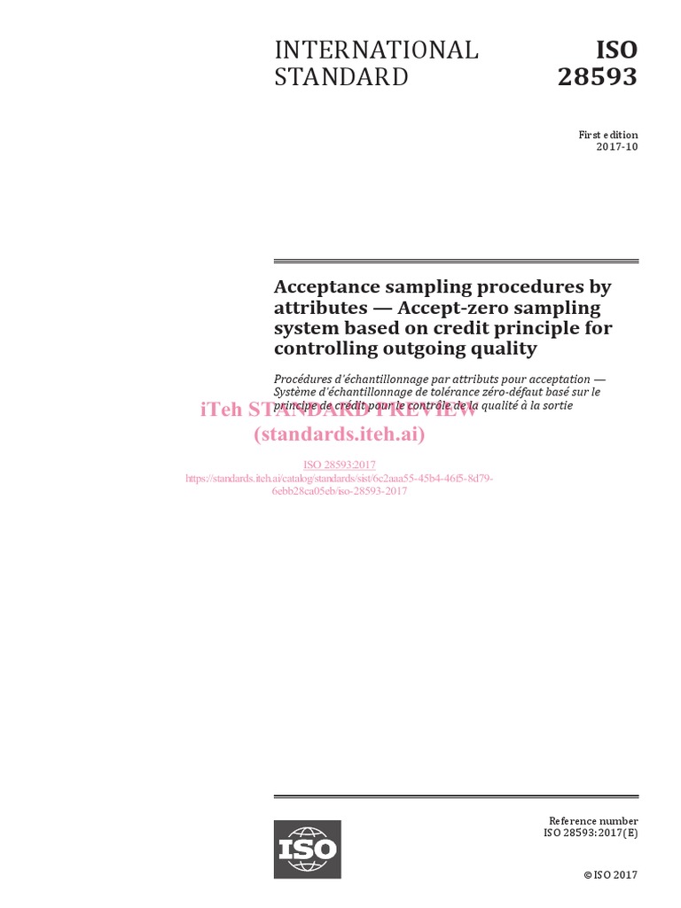 ISO-28593-2017 - Preview | PDF | International Organization For ...