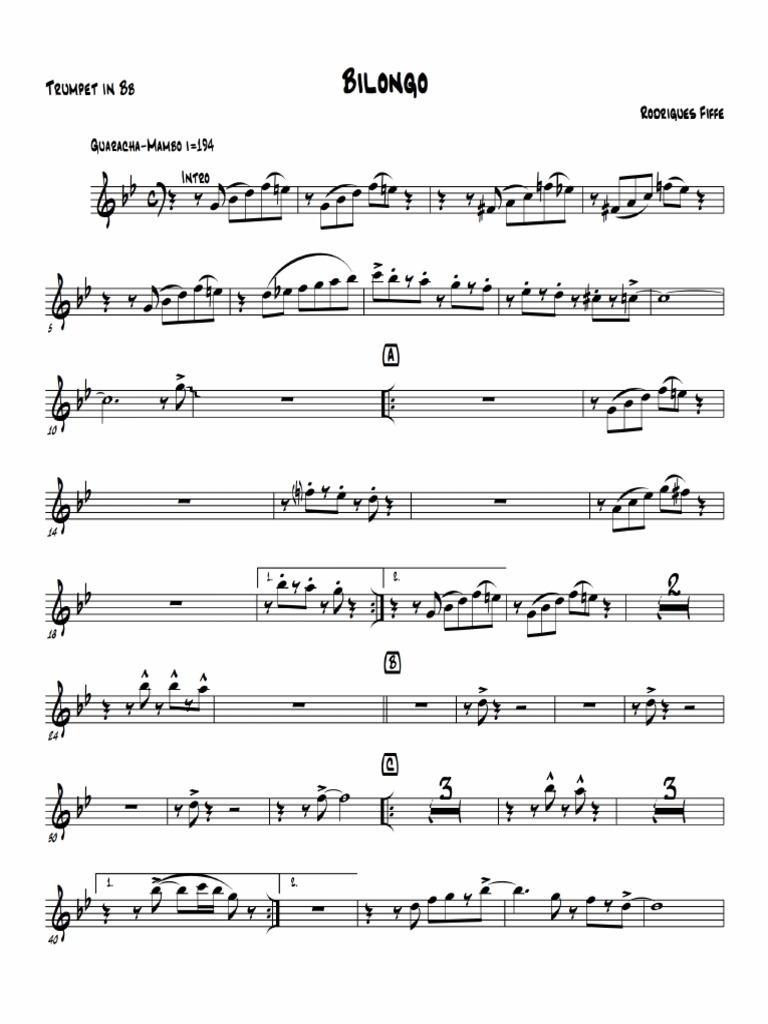 Bilongo Trumpet | PDF
