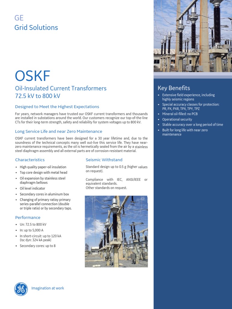 Oskf Iec Brochure en | PDF | Transformer | Insulator (Electricity)