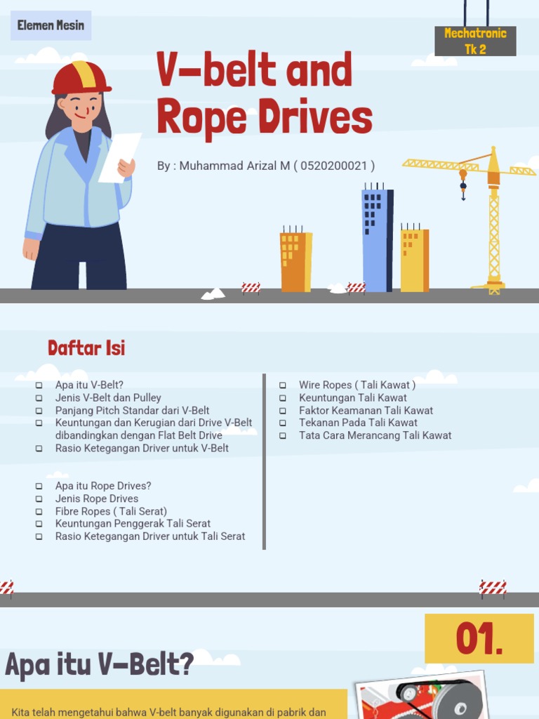 V-Belt and Rope Drives | PDF
