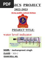 Water Level Indicator Project | PDF | Transistor | Electronic Circuits