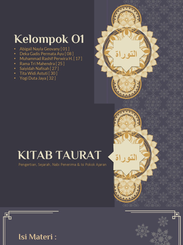Kitab Taurat | PDF