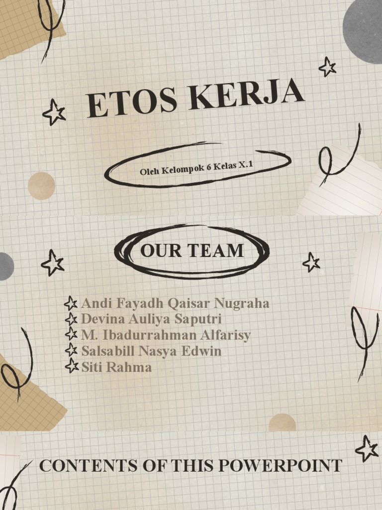 Etos Kerja: Definisi dan Implementasi | PDF