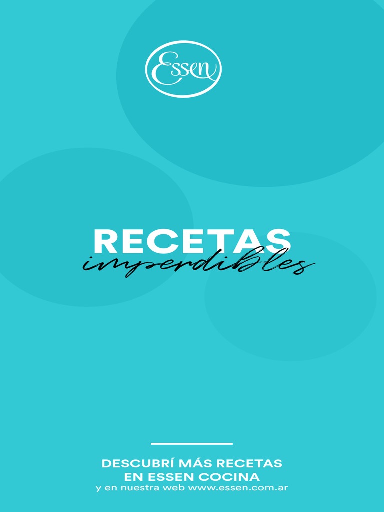 Recetario Ciclo 08 | PDF | Panes | Relleno