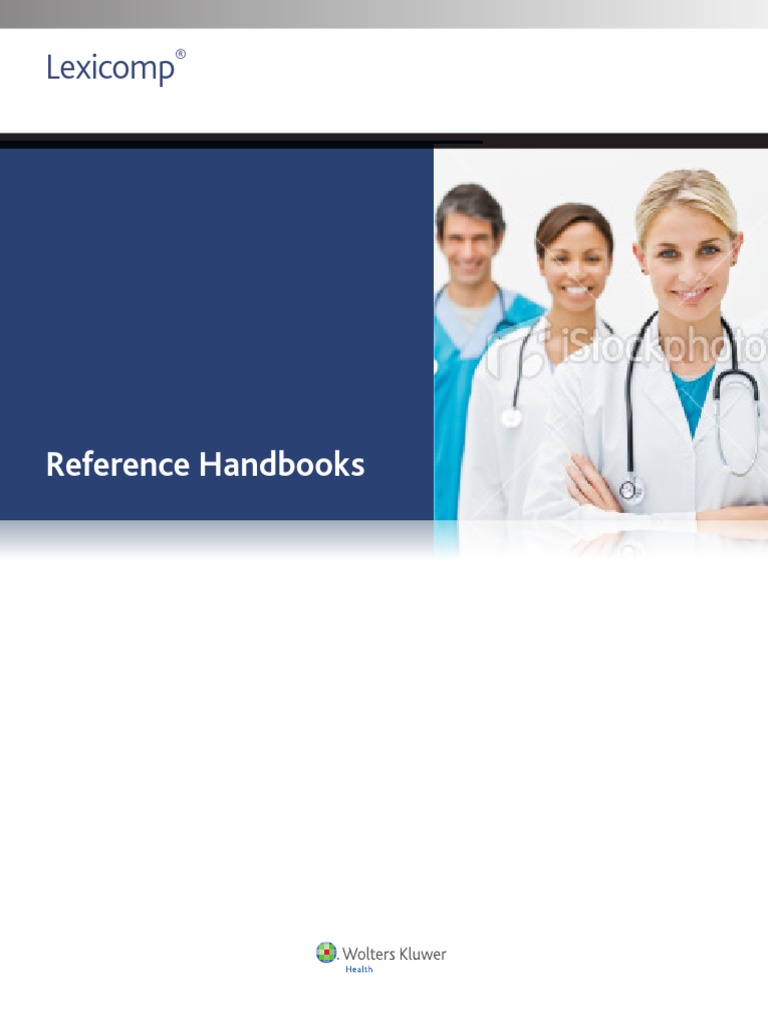 Lexicomp Handbooks Catalog | PDF | Surgery | Dentistry