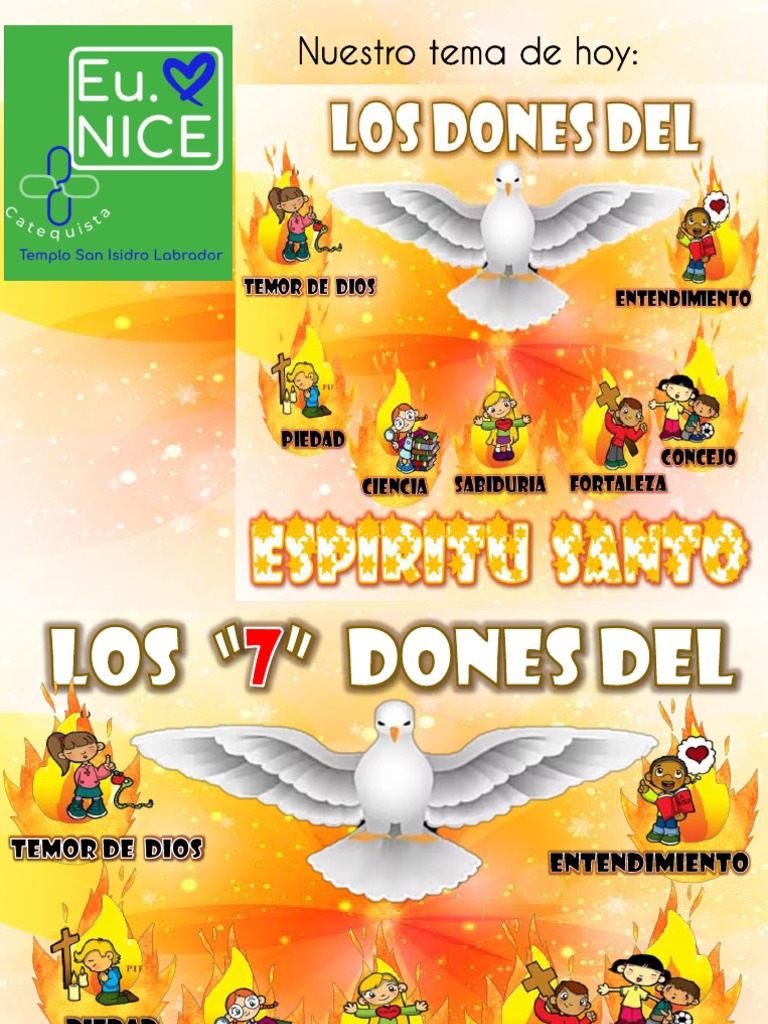 Tema LOS 7 DONES DEL ESPIRITU SANTO - Nice | PDF | Filosofía ...