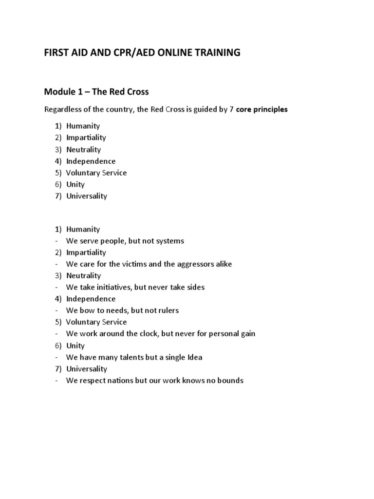First Aid and CPR Notes | PDF | Myocardial Infarction | International ...