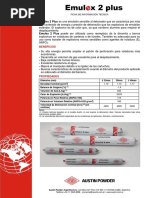 Tronex Plus 915 Ficha Tecnica | PDF | Material explosivo | Explosión