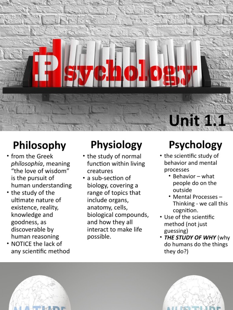 Intro To Psychology | PDF | Psychology | Cognition
