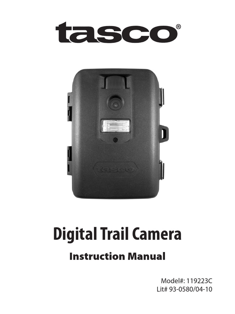 Digital Trail Camera: Instruction Manual | PDF | Camera | Pixel