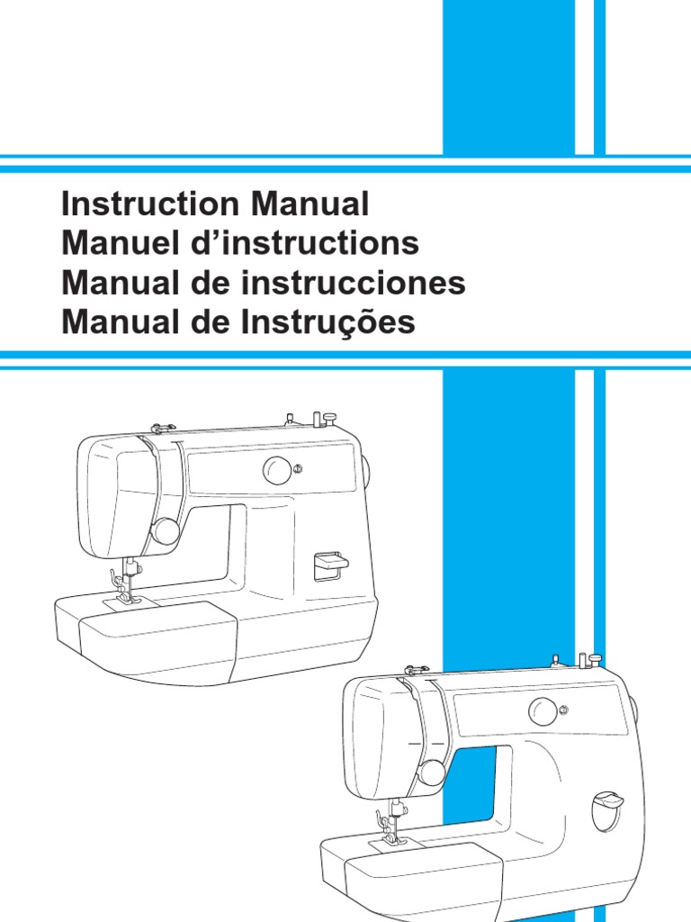 Brother LS 2125i Manual | PDF | Consumer Goods | Manufactured Goods