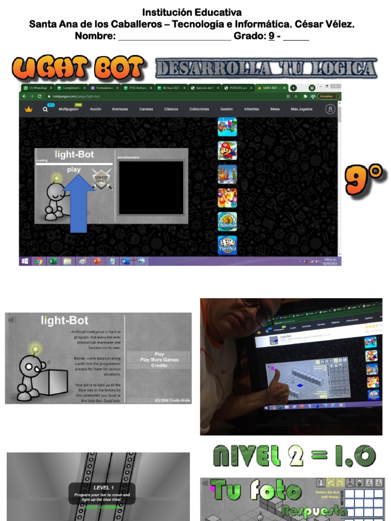 Guia Light Bot para Impresion | PDF