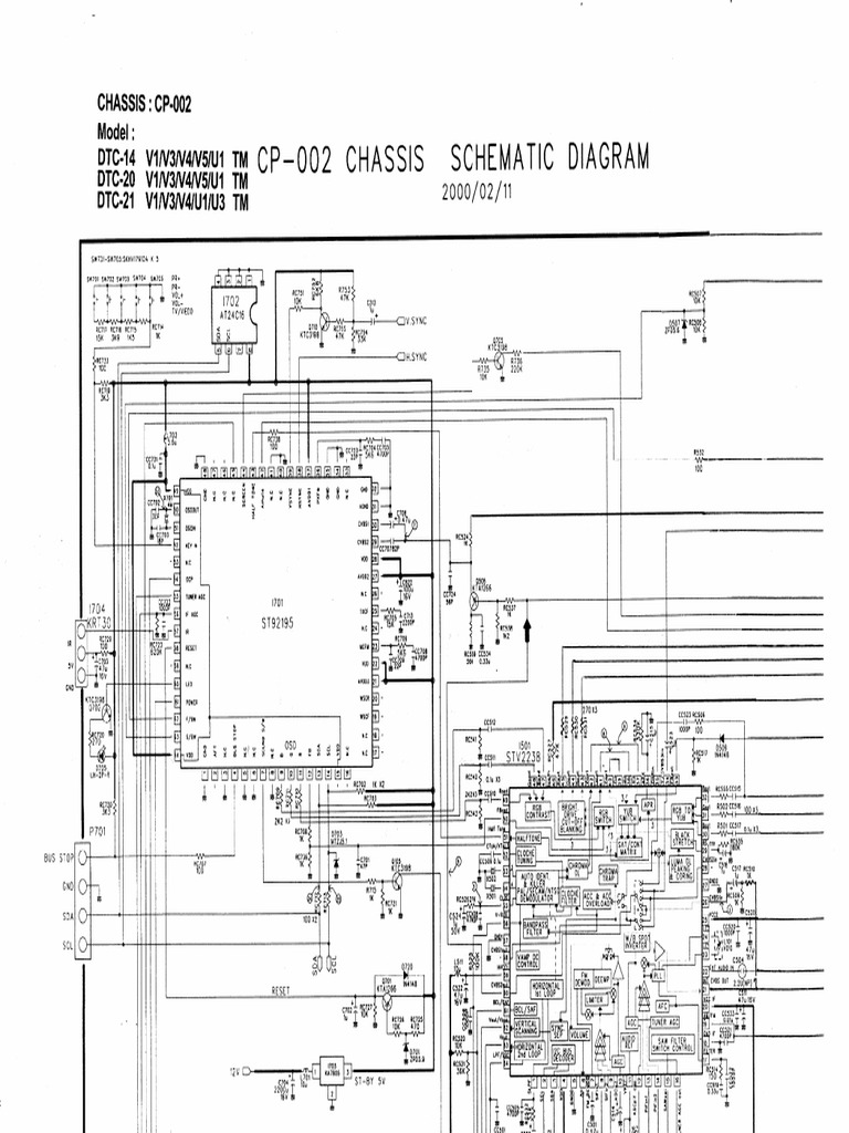 Daewoo Chassis Cp-002 Sch | PDF