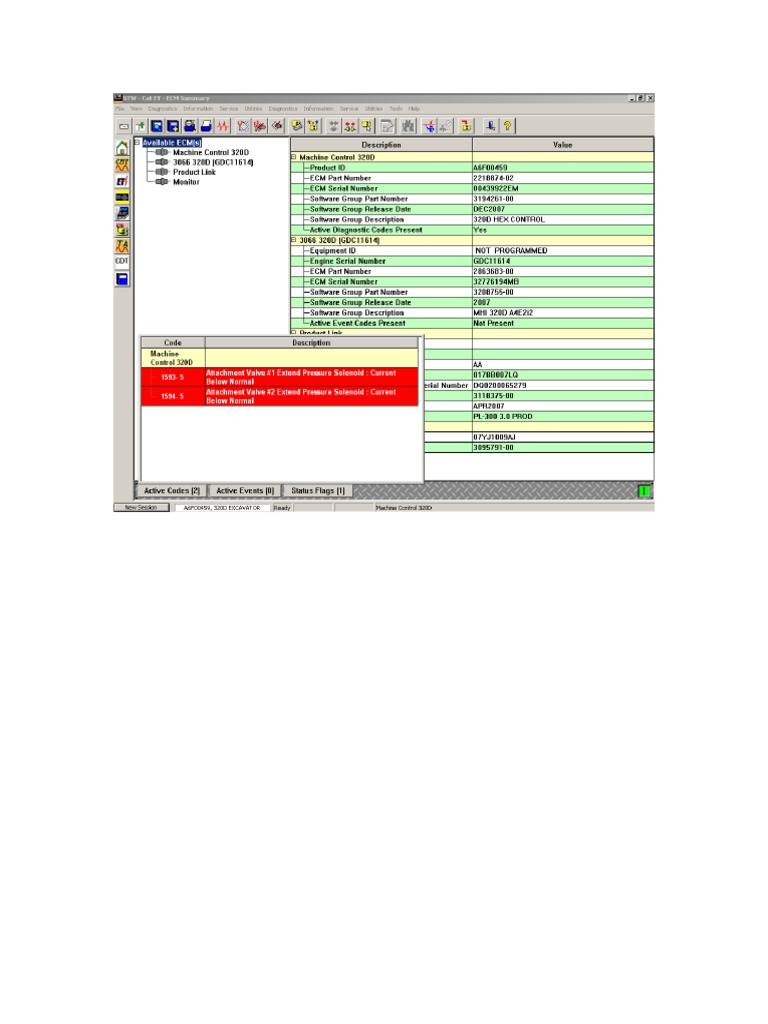 ECM Failure Code | PDF