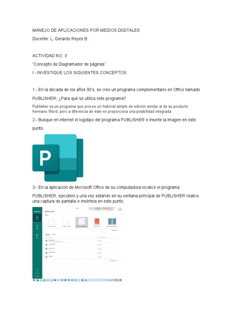 Manejo de Aplicaciones Por Medios Digitales | PDF