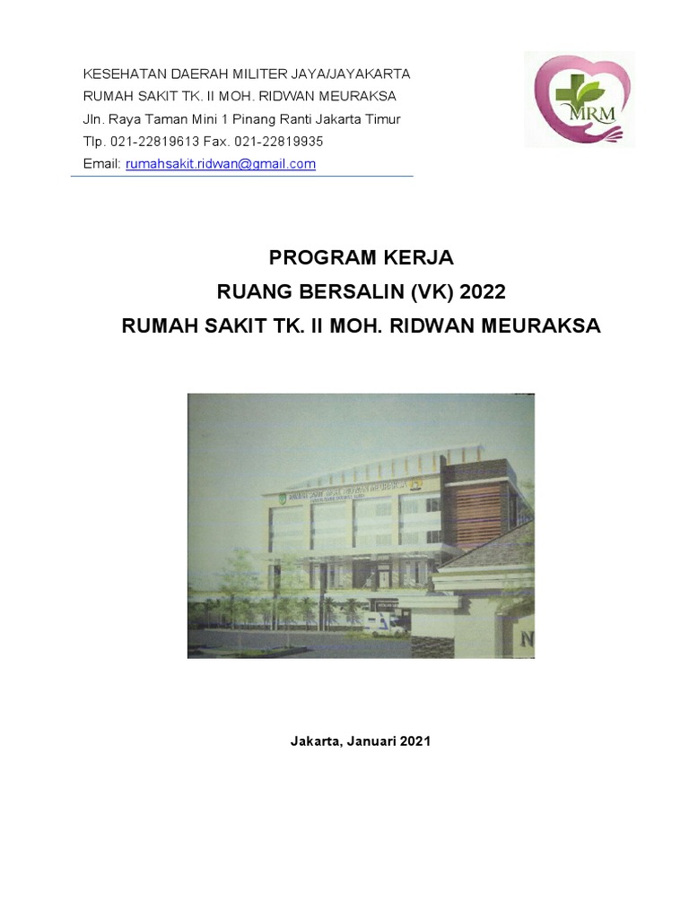 Program Kerja VK 2021 | PDF | Kesehatan Holistik