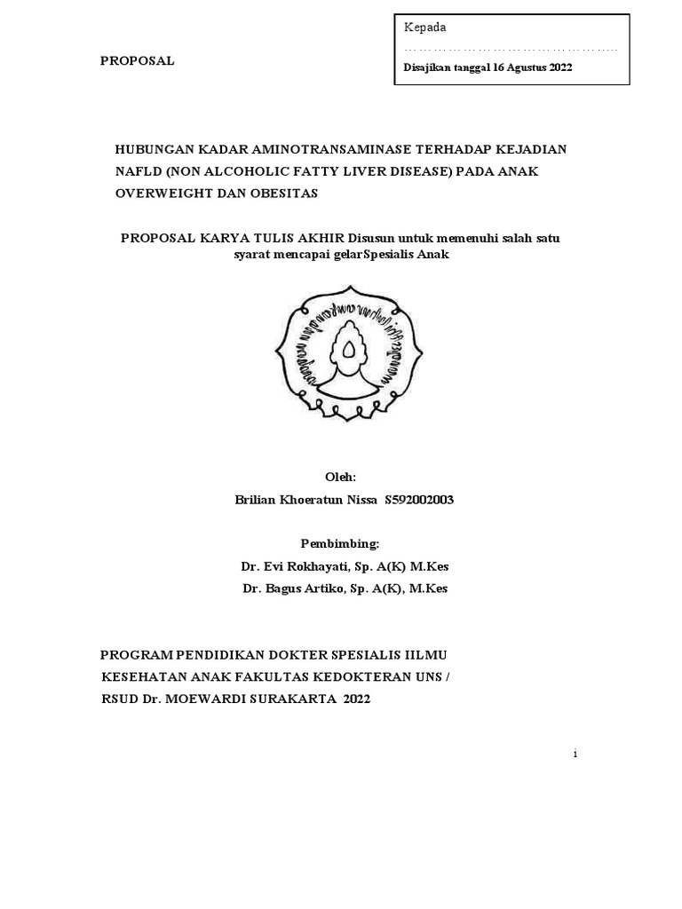 Proposal Baru 2, Usg Fatty Liver | PDF