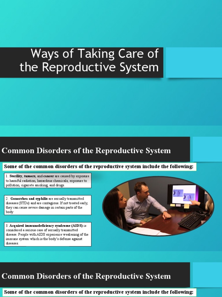 Ways of Taking Care of The Reproductive System | PDF