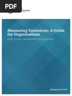 Sample GHG Inventory Reporting Template | PDF | Economies | Climate Change