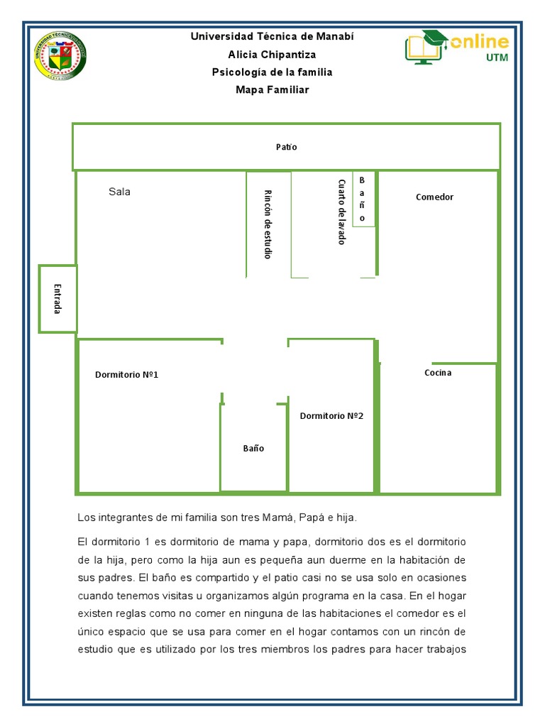 Mapa Familiar para Niños | PDF
