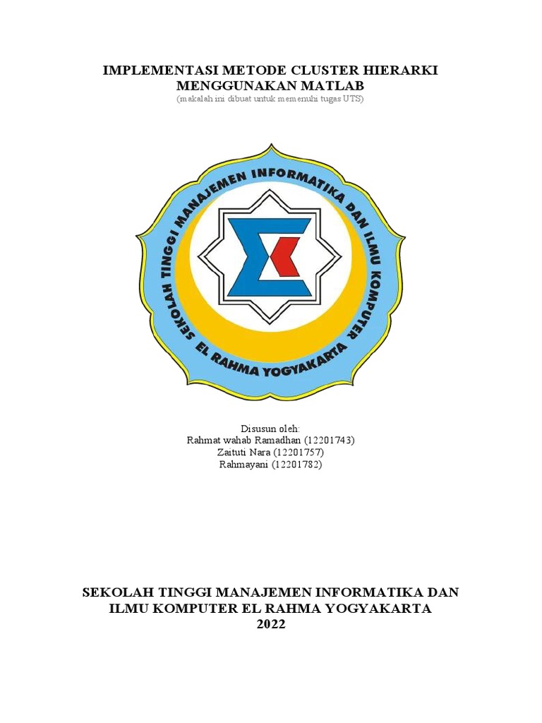 Implementasi Data Mining Menggunakan Matlab | PDF Implementasi Data Mining Menggunakan Matlab | PDF