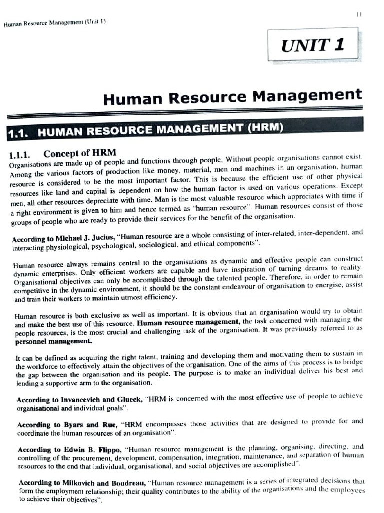 HRM | PDF