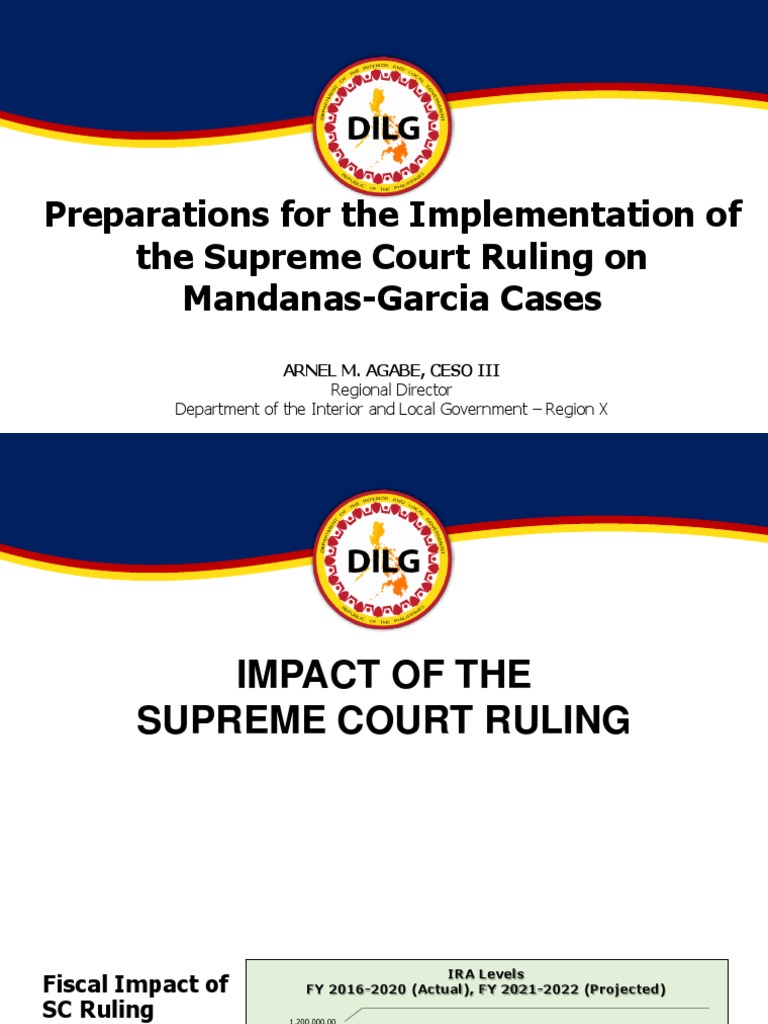Preparation For The Mandanas Ruling - LPDC | PDF | Capacity Building ...