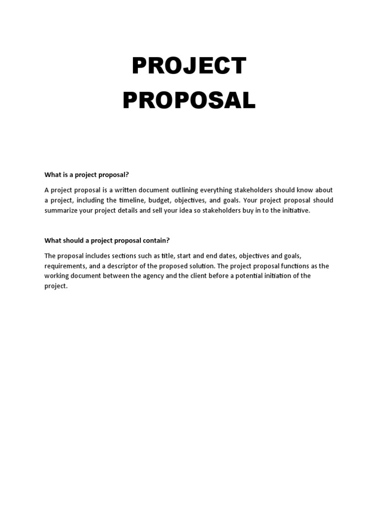 Project Proposal | PDF | Municipal Solid Waste | Waste Management