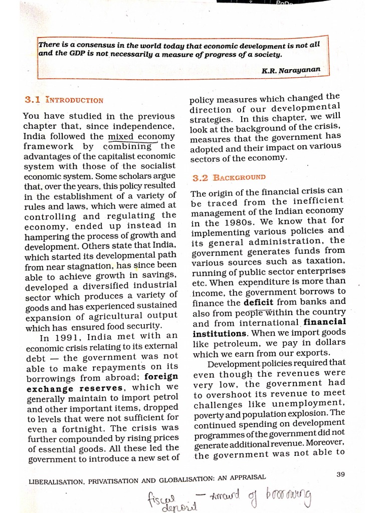 Ied Notes Class 12 | PDF