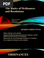 Guidelines in The Drafting of Resolution and Ordinances | PDF | Veto ...