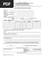 Solo Parent Application Form | PDF | Identity Document | Social ...