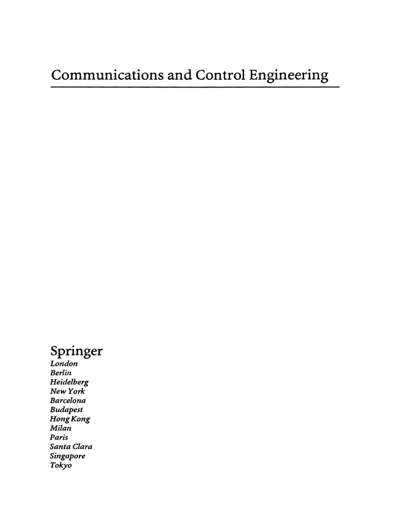 BOOK Carlos Canudas de Wit, Bruno Siciliano, Georges Bastin - Theory of Robot Control | PDF ...