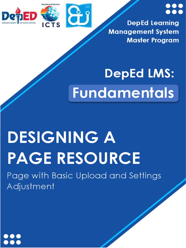 PAGE-Manual-DepEd-LMS Fundamentals | PDF | Creative Commons License ...
