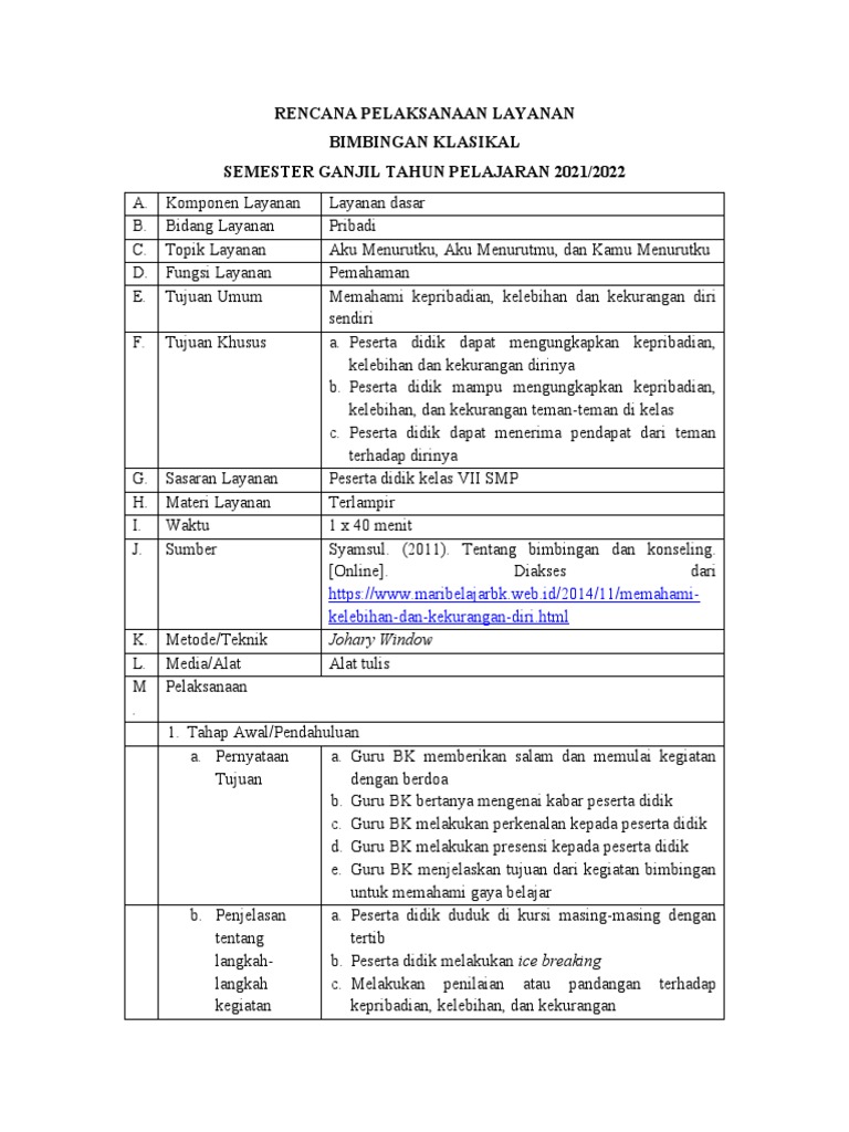 RPL Kelas VII Pengenalan Diri Dan Teman | PDF