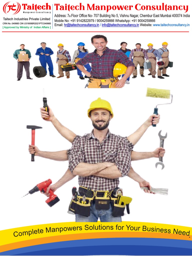 New Profile Taitech Consultincay 2022 | PDF | Recruitment | Waiting Staff